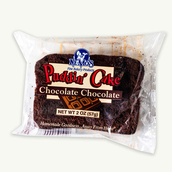 Nemo's Puddin' Cake Chocolate Cake 2oz – Noble Crunch