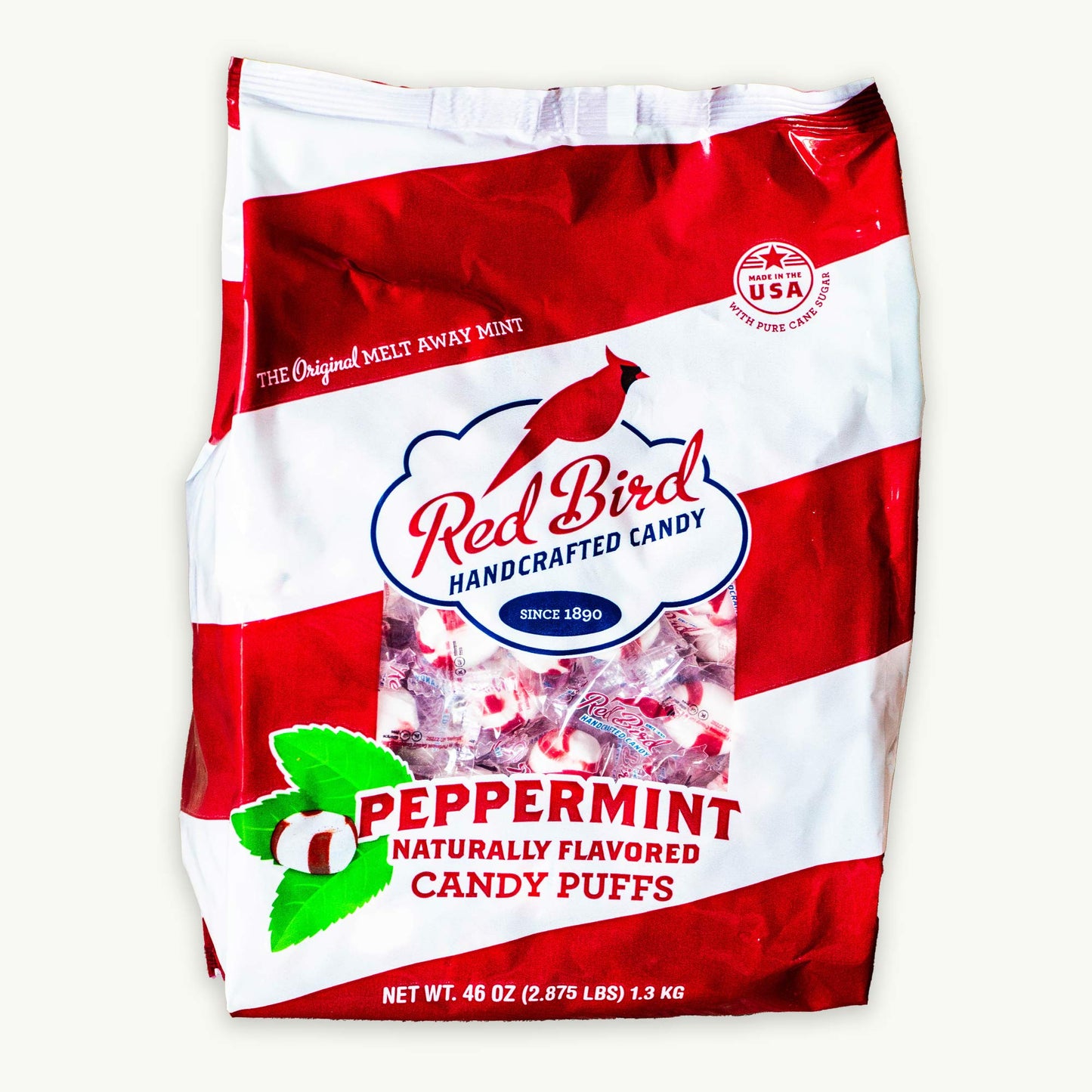 Red Bird Candy Puffs Peppermint 46oz – Noble Crunch