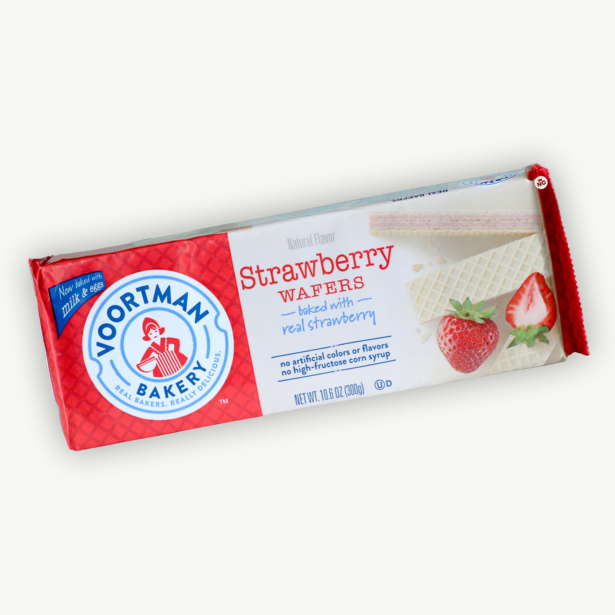 Voortman Strawberry Wafers 10.6oz – Noble Crunch